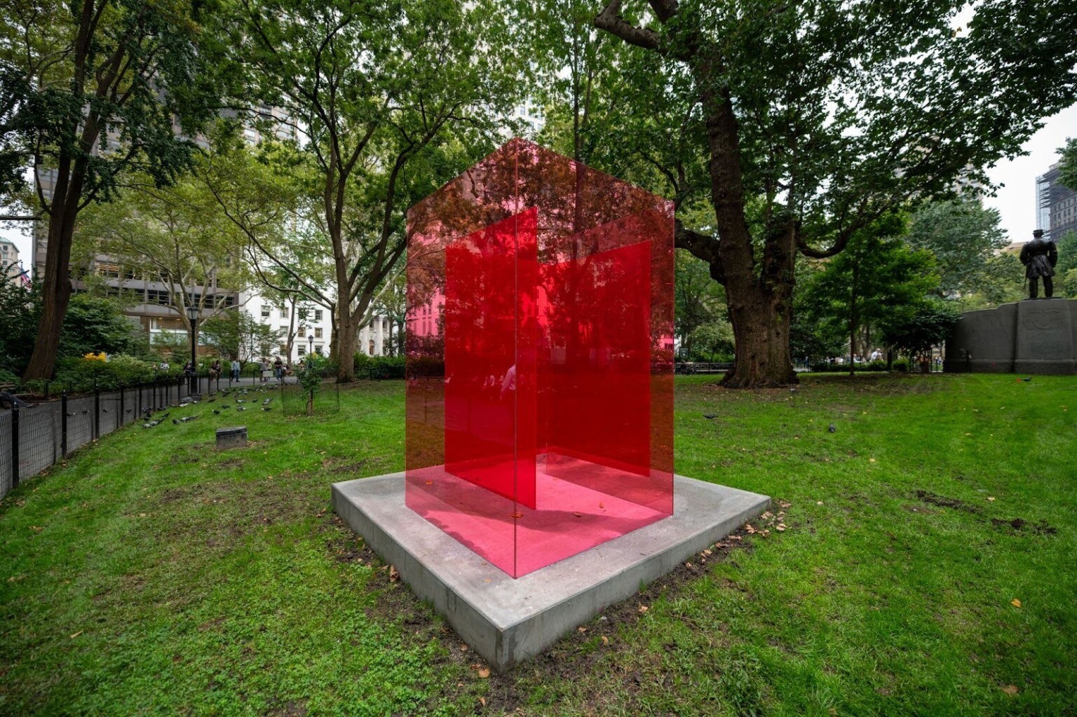 Larry Bell: "Improvisations in the Park" — Madison Square Park Conservancy