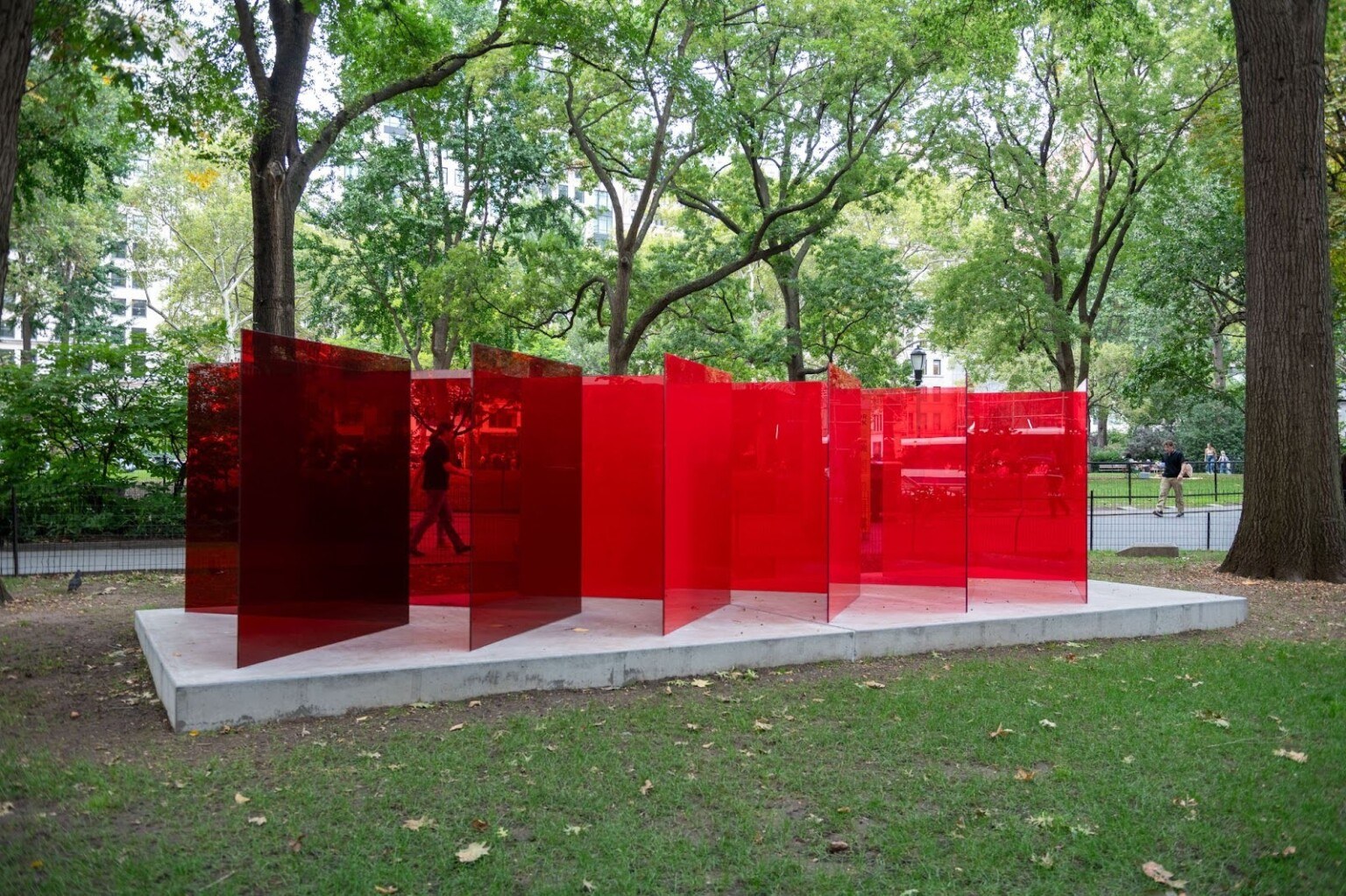 Larry Bell: "Improvisations in the Park" — Madison Square Park Conservancy